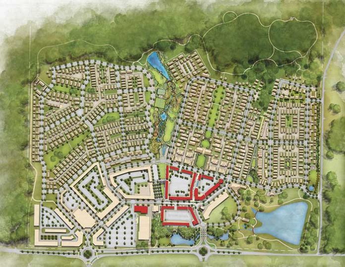 Town Center takes shape at Pinewood Forest - The Citizen