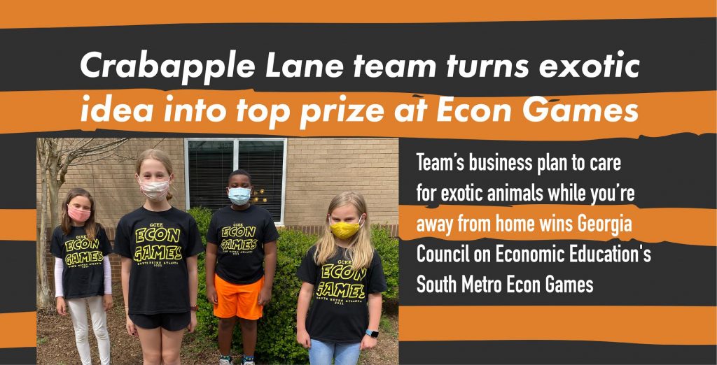 Crabapple Lane team turns exotic idea into top prize at Econ Games ...