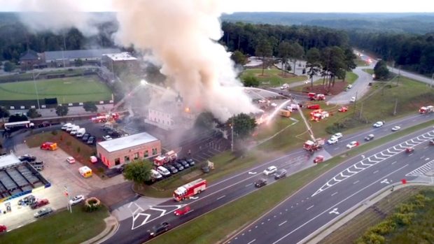 Fire destroys bakery in iconic structure on Hwy. 54 just west of ...