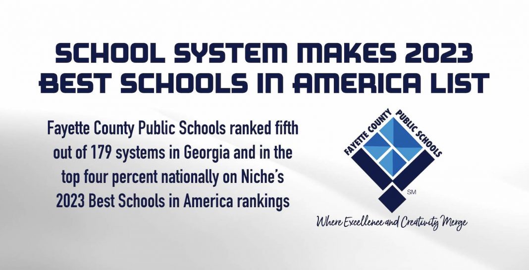 Fayette School System ranked 5th best in state, in top 4% in USA - The ...
