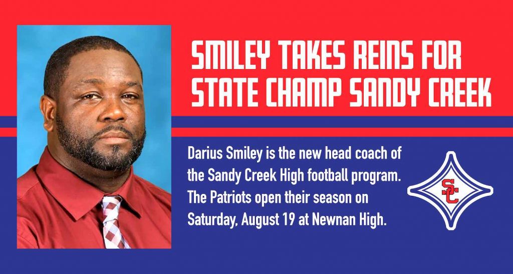 Coach Smiley takes reins for state champ Sandy Creek football - The Citizen